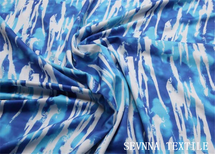 Sublimation Heat Transfer Polyester Spandex Fabric Geometric Pattern Design