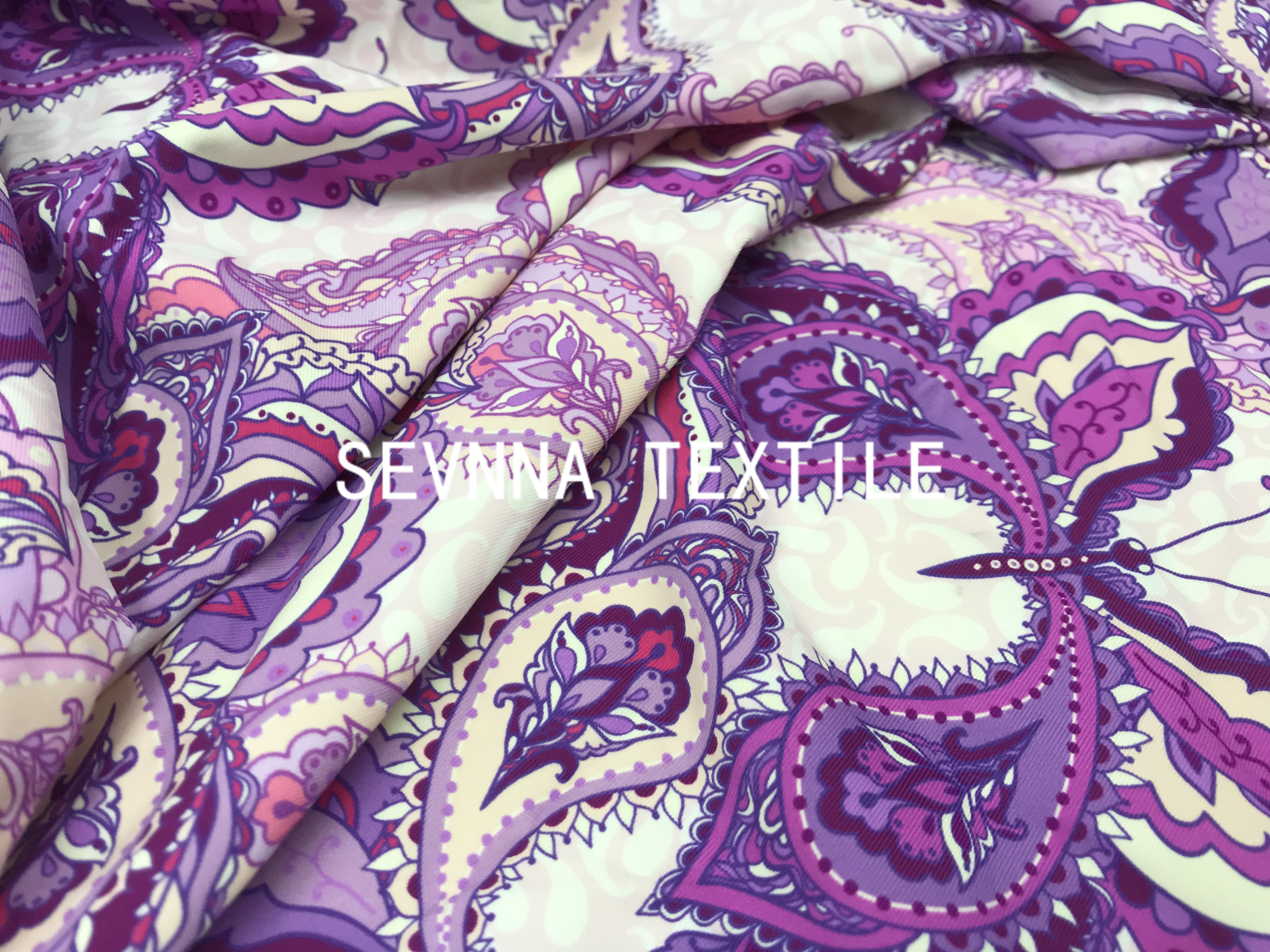 120GSM Cire Finish Repreve Swimwear Lining Fabric
