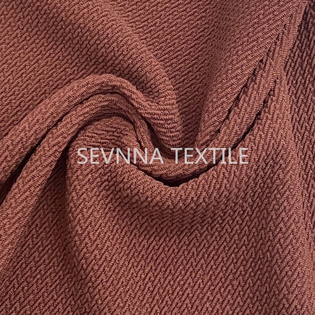 Circular Knit Stretch Swimwear Fabric Recycled Polyester Textured ...